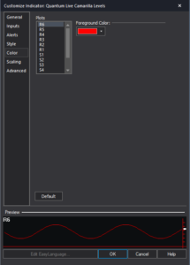 Configuring the Live Camarilla Levels Indicator for TradeStation ...